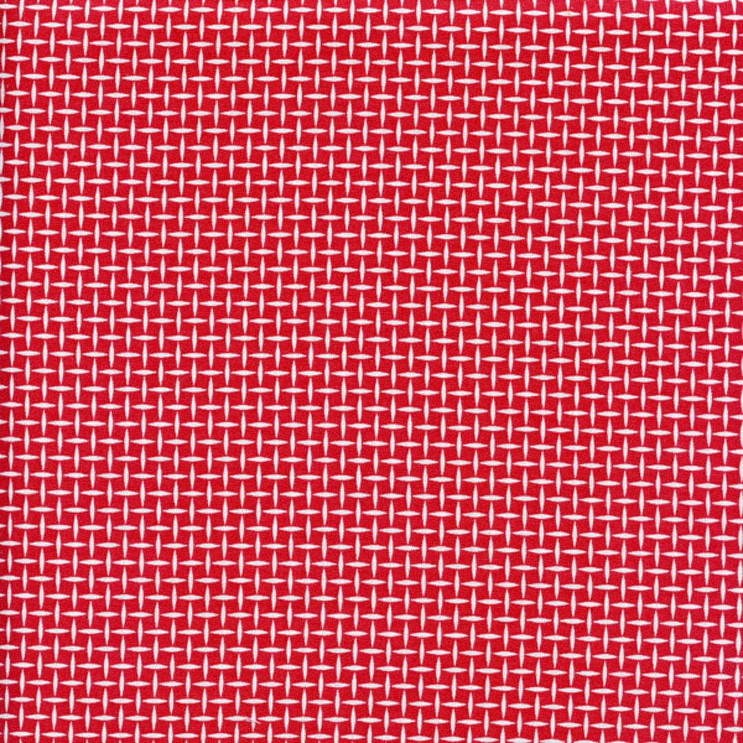 Basics Grid Ella Blue Cotton Fabric TE4002 Red, by the Yard - Etsy