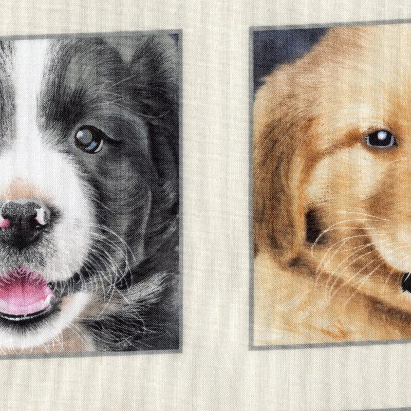 Dog Fabric Panels - Etsy