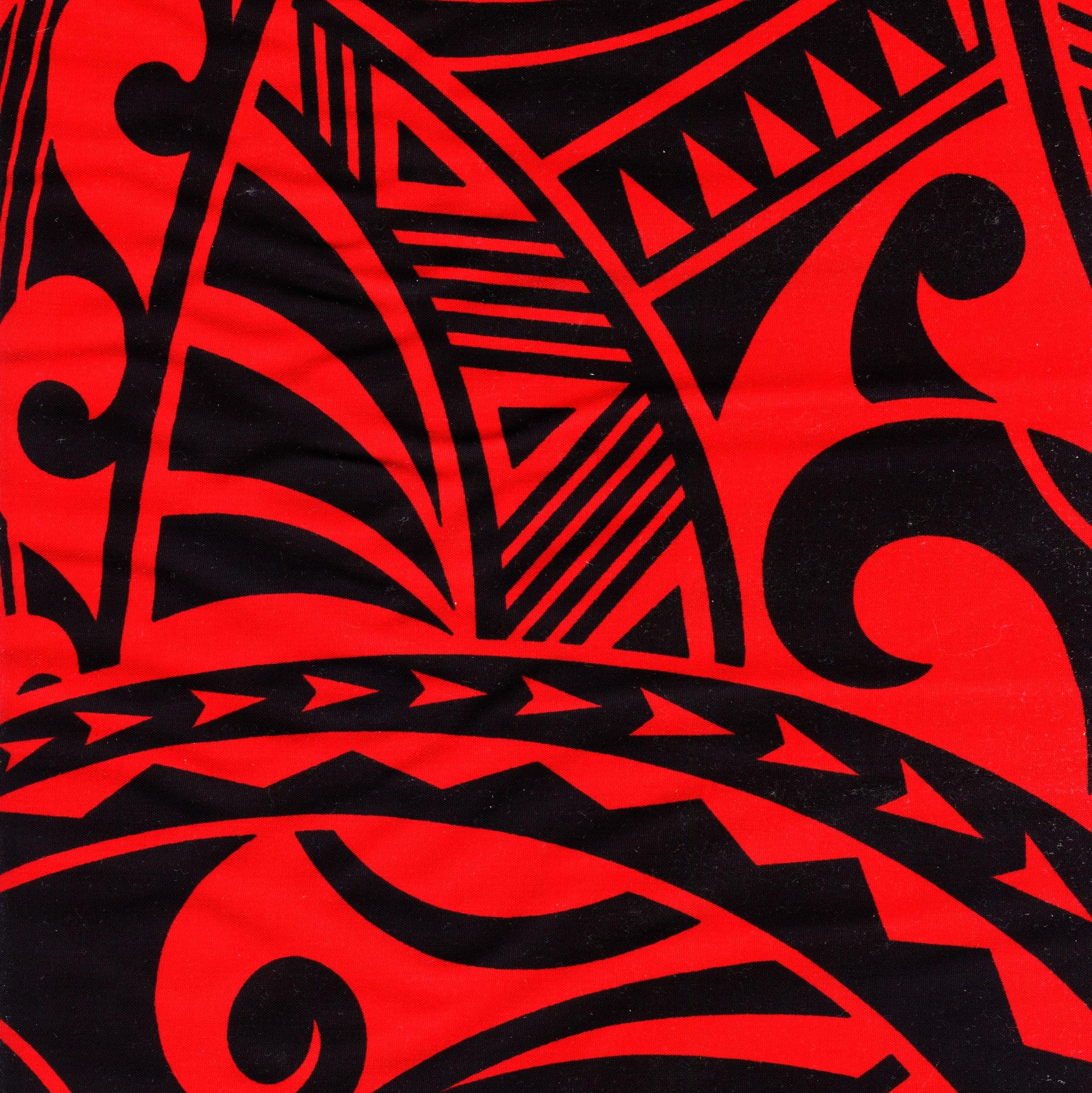 Graphic Hawaiian Rayon Trans-pacific LW-6-549 Red, by the Yard - Etsy