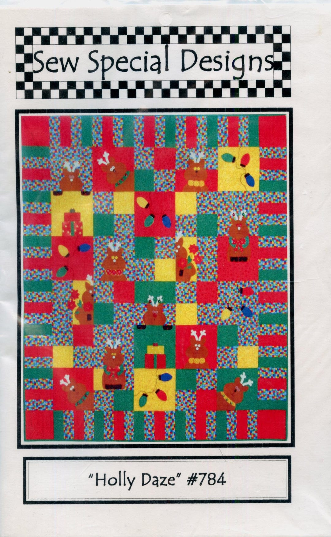 Holly Daze #784 Christmas Quilt Pattern Sew Special Designs With ...