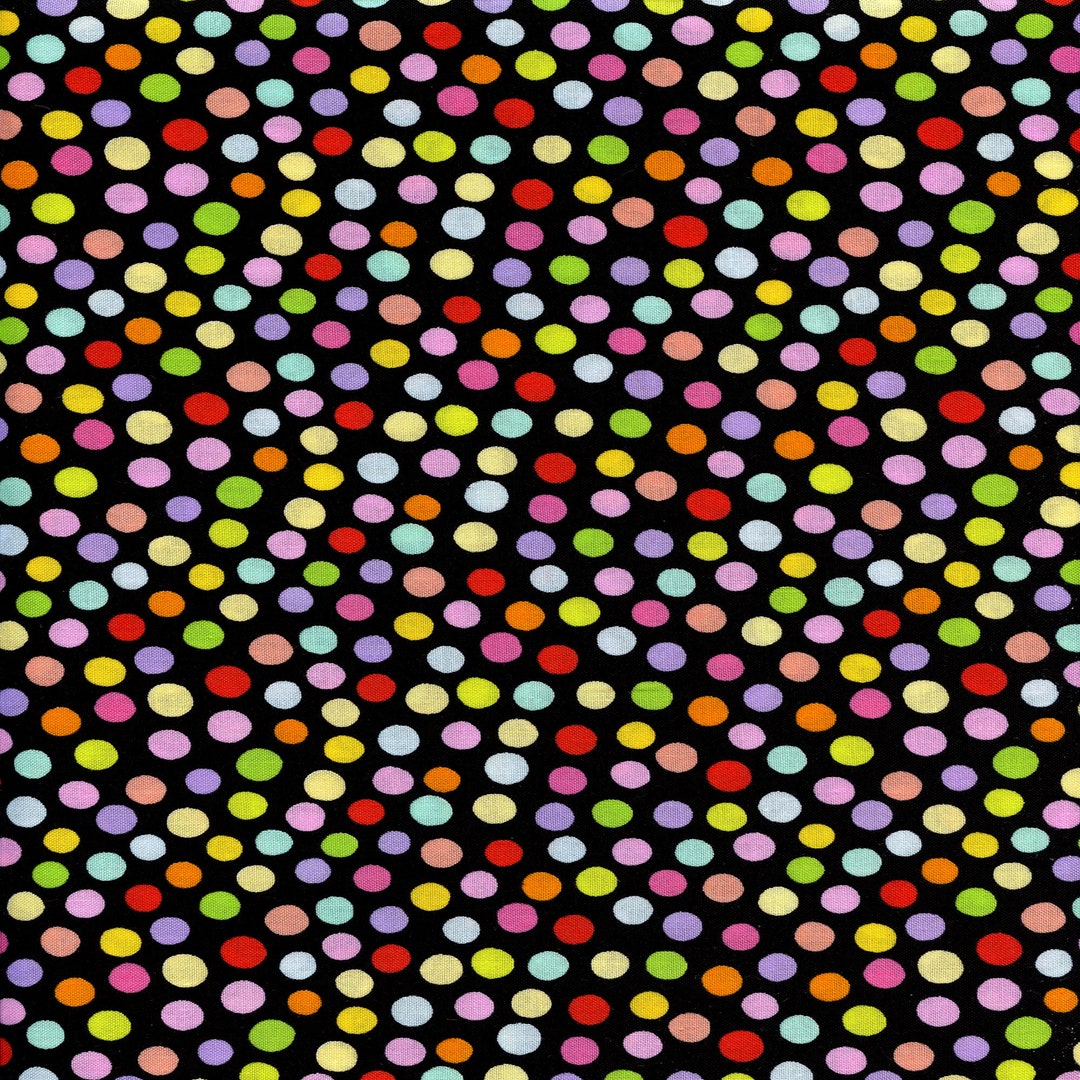 RARE- Out of Print Plie Dot Polka Dots Alexander Henry Cotton Fabric ...