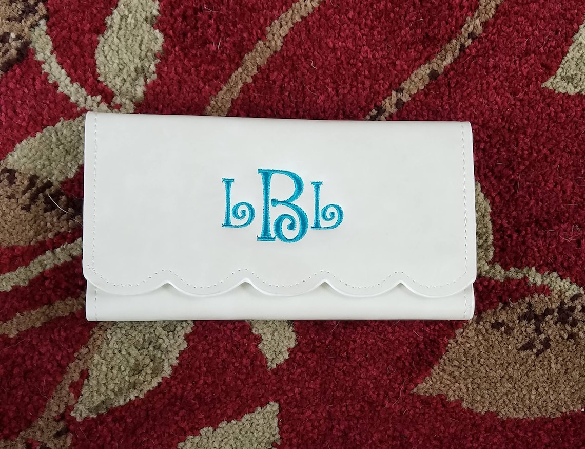 Monogrammed WALLETS/ Great Gift/ New Stock - Etsy