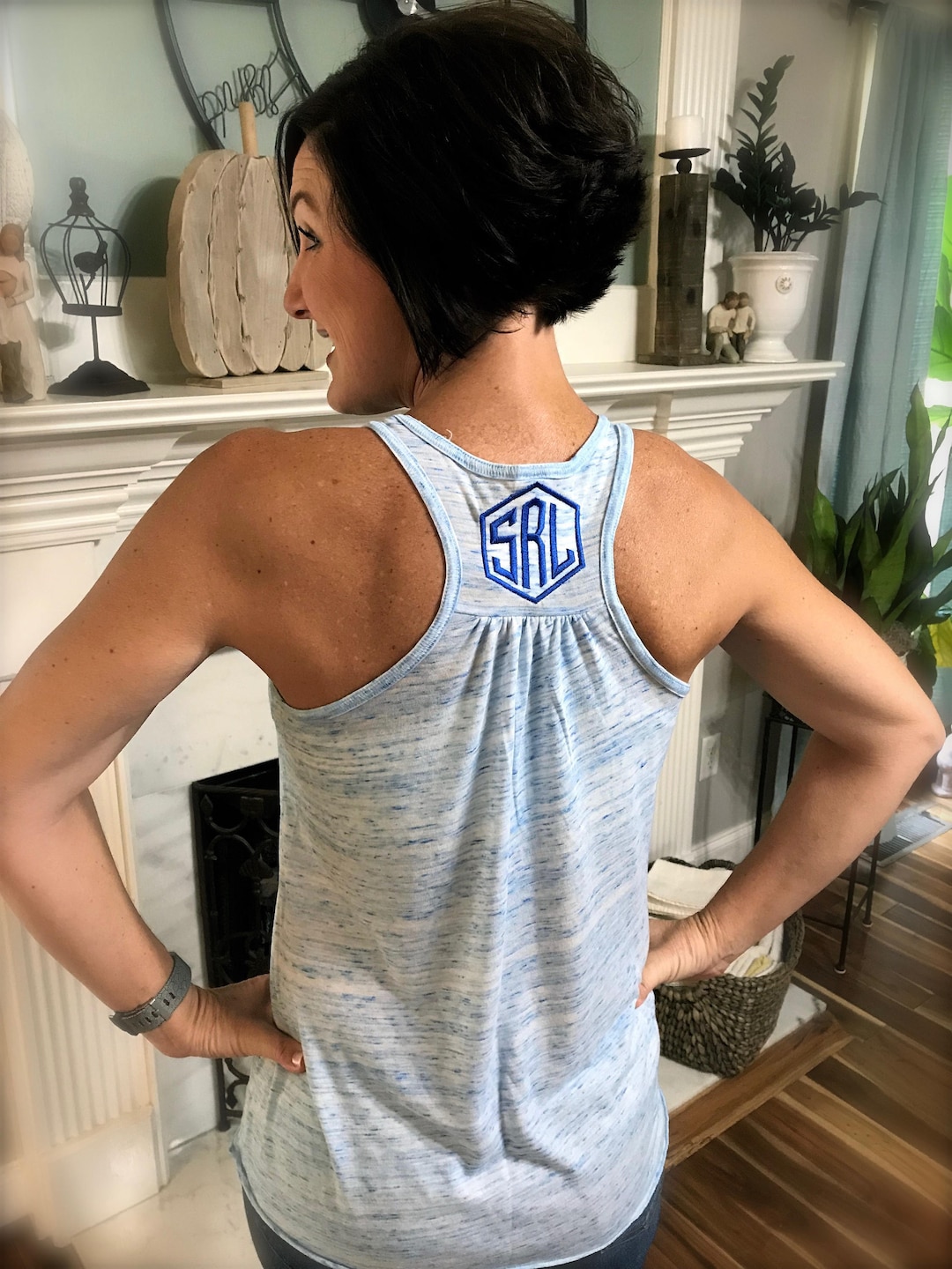 Monogrammed Bella Flowy Tank Top- Now in LILAC- 20 Colors to Choose ...