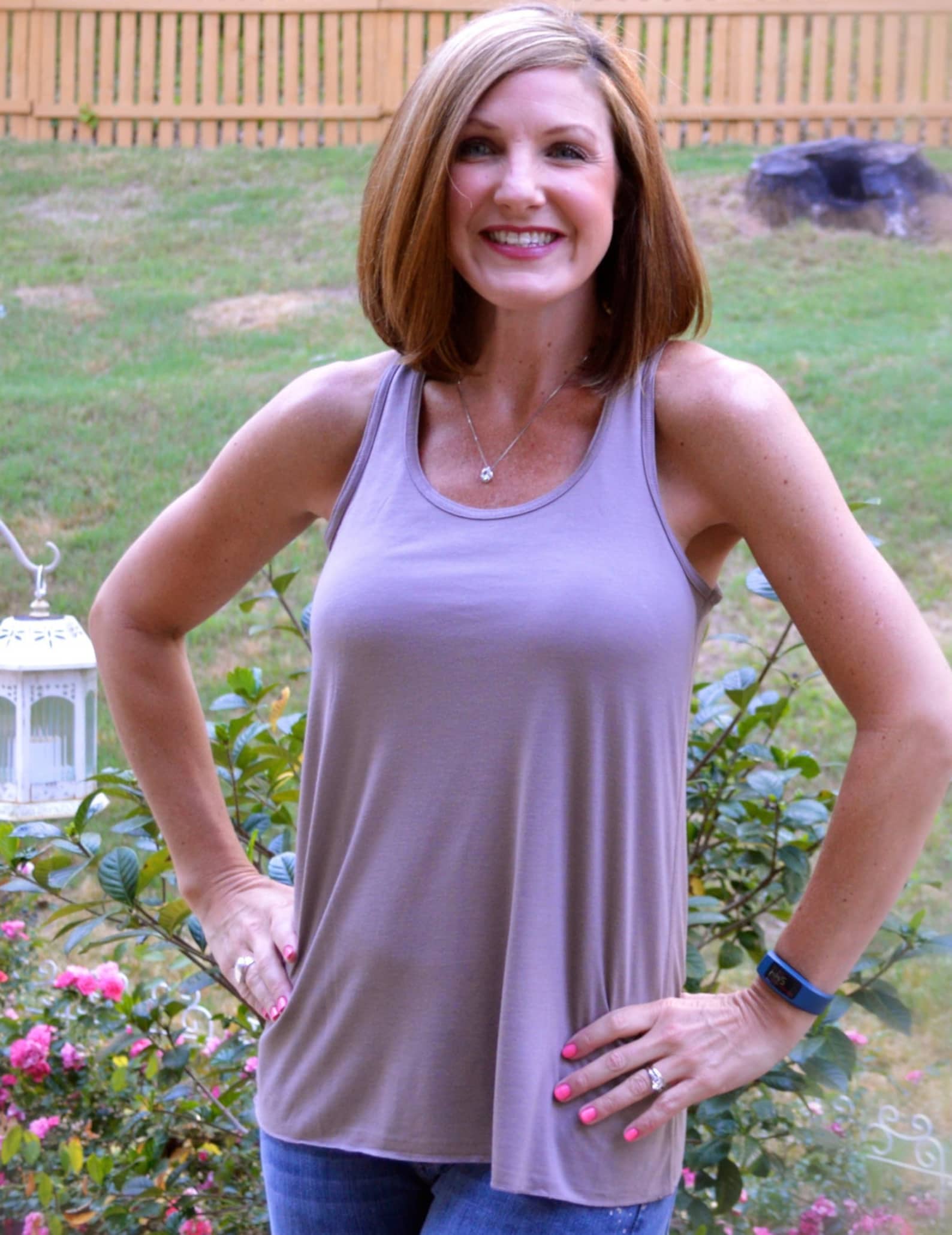 Monogrammed Bella Flowy Tank Top- Now in LILAC- 20 Colors to Choose ...