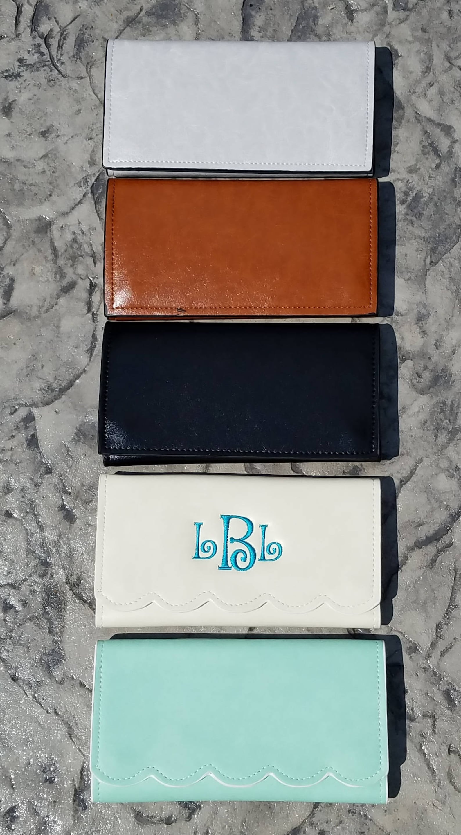 Monogrammed WALLETS/ Great Gift/ New Stock - Etsy