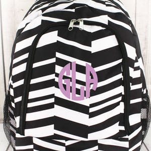 Monogrammed Backpacks....cute PRINTS----NEW!!! - Etsy