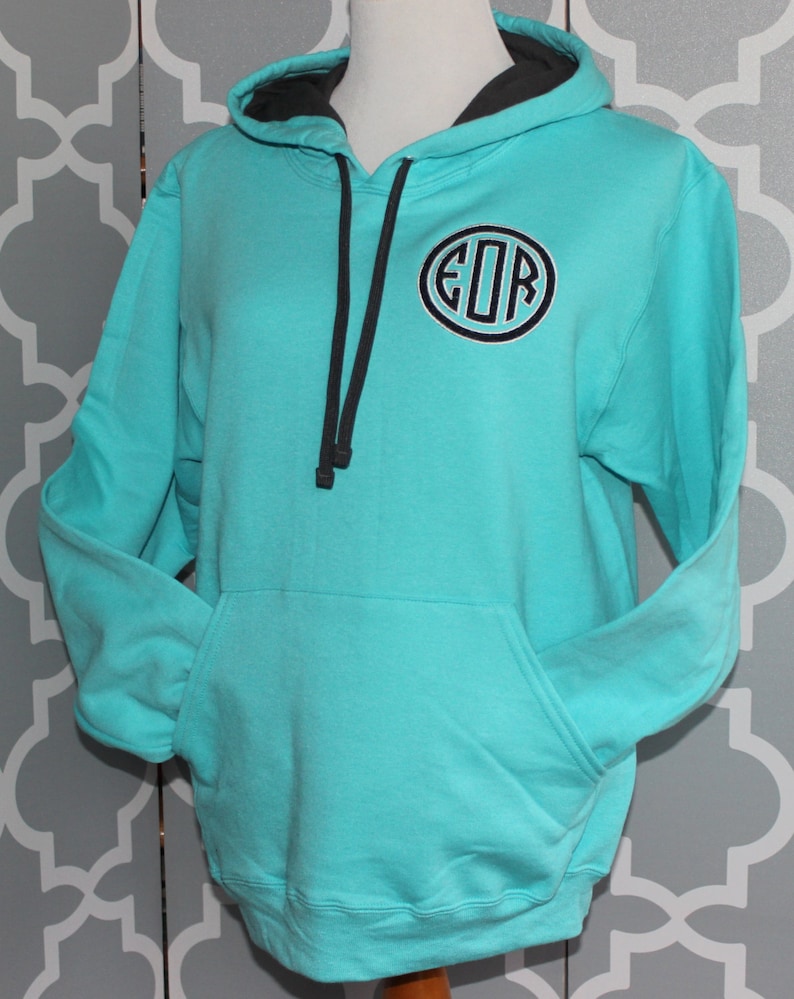 Monogrammed Hooded Sweatshirts - Etsy