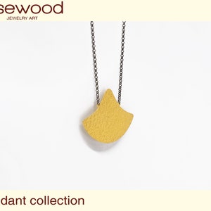 Geometric Pendant // Gold Plated Silver // Handmade Jewelry by - Etsy