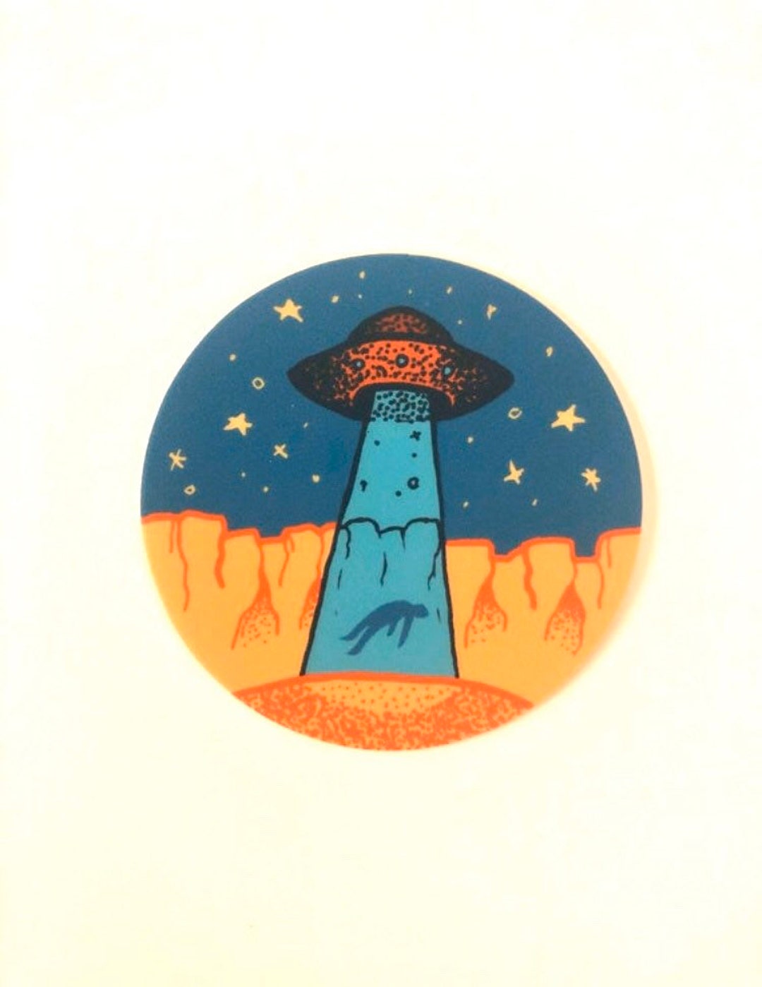 Alien Abduction Sticker - Etsy