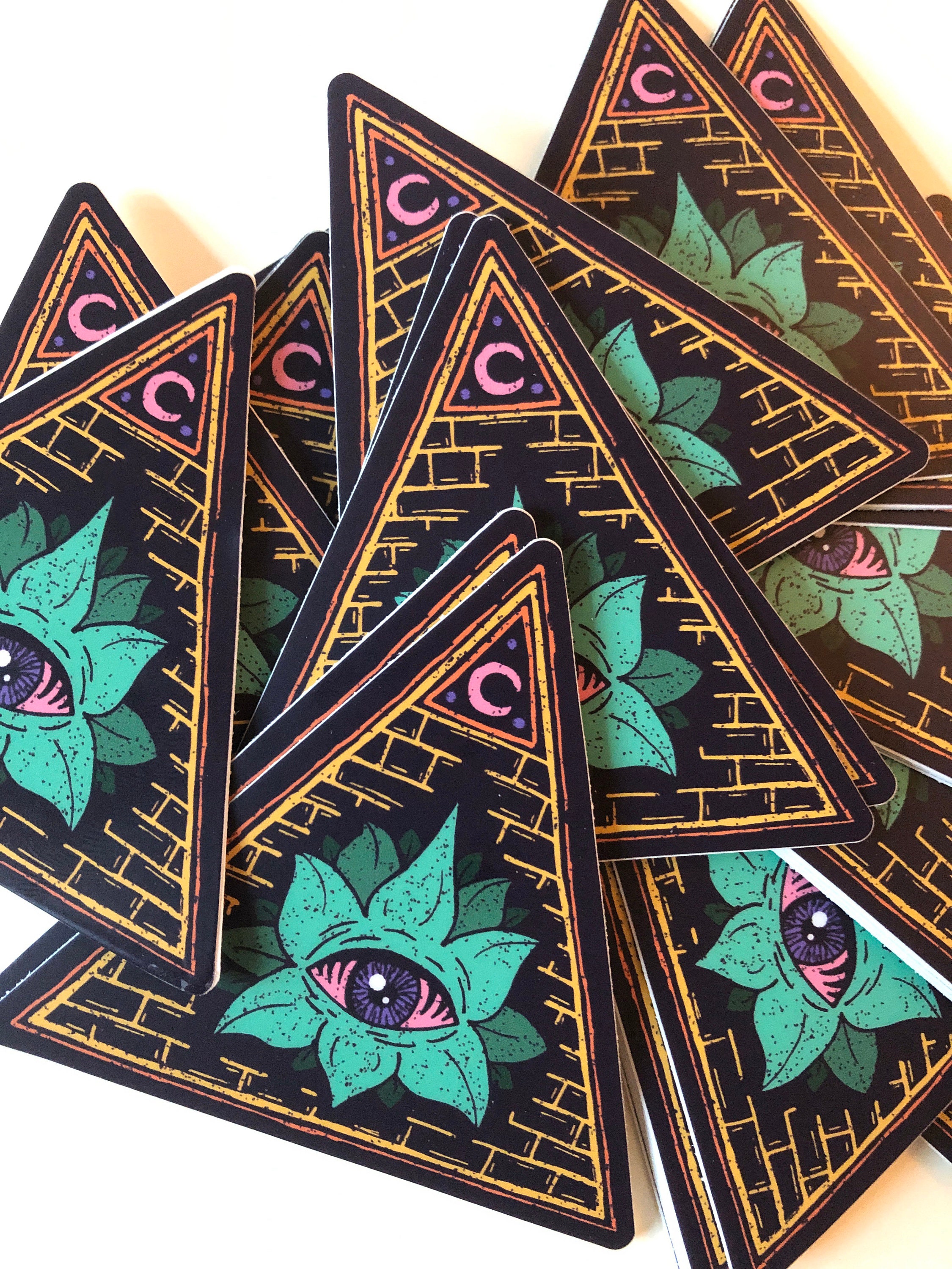 All Seeing Eye Sticker - Etsy