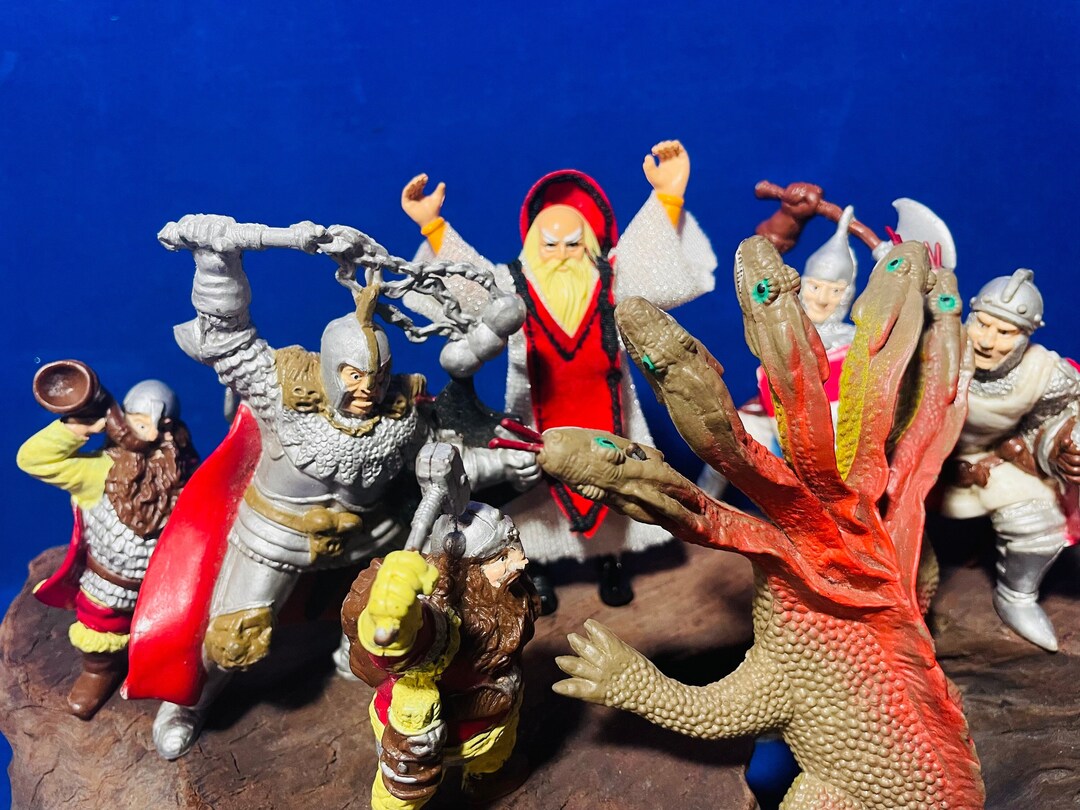 Advanced Dungeons & Dragons Figures (assorted Vintage 1980’s Fantasy ...