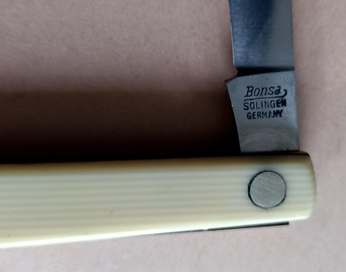 No. 1 Vintage Folding Pocket Knife Bonsa Solingen Circa 1960 - Etsy