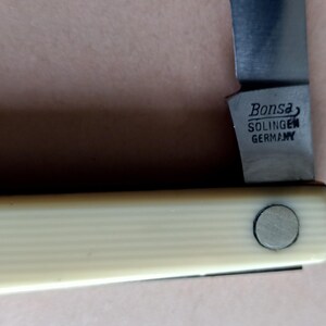 No. 1 Vintage Folding Pocket Knife Bonsa Solingen Circa 1960 - Etsy