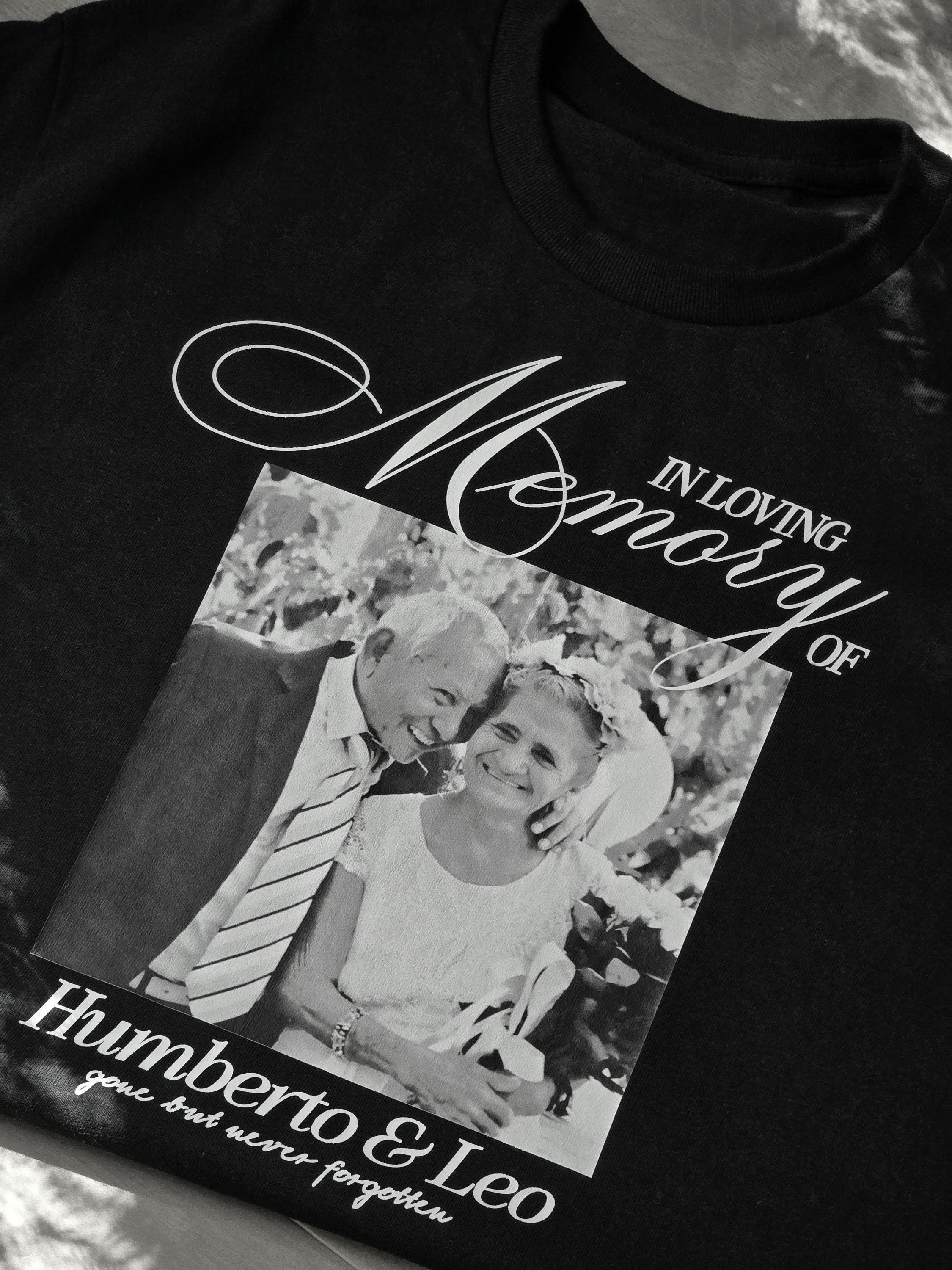 Custom Memory Tshirt- Custom Memorial Tshirt - Custom Tshirt - Etsy