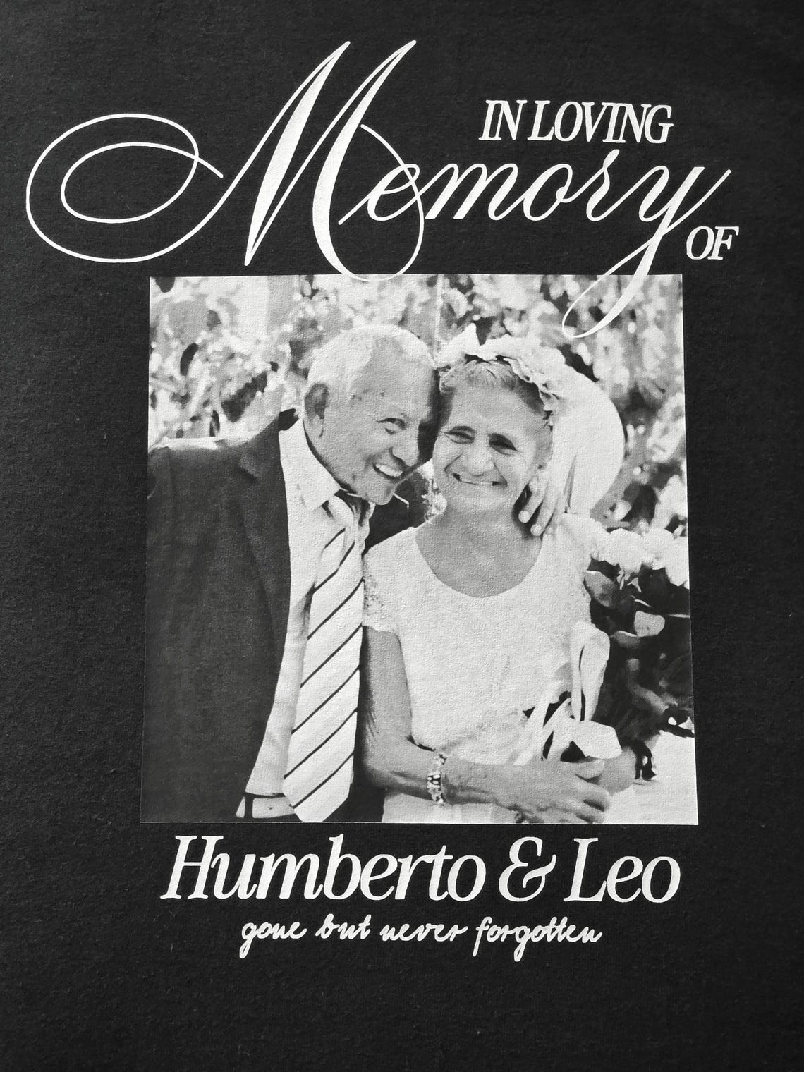 Custom Memory Tshirt- Custom Memorial Tshirt - Custom Tshirt - Etsy