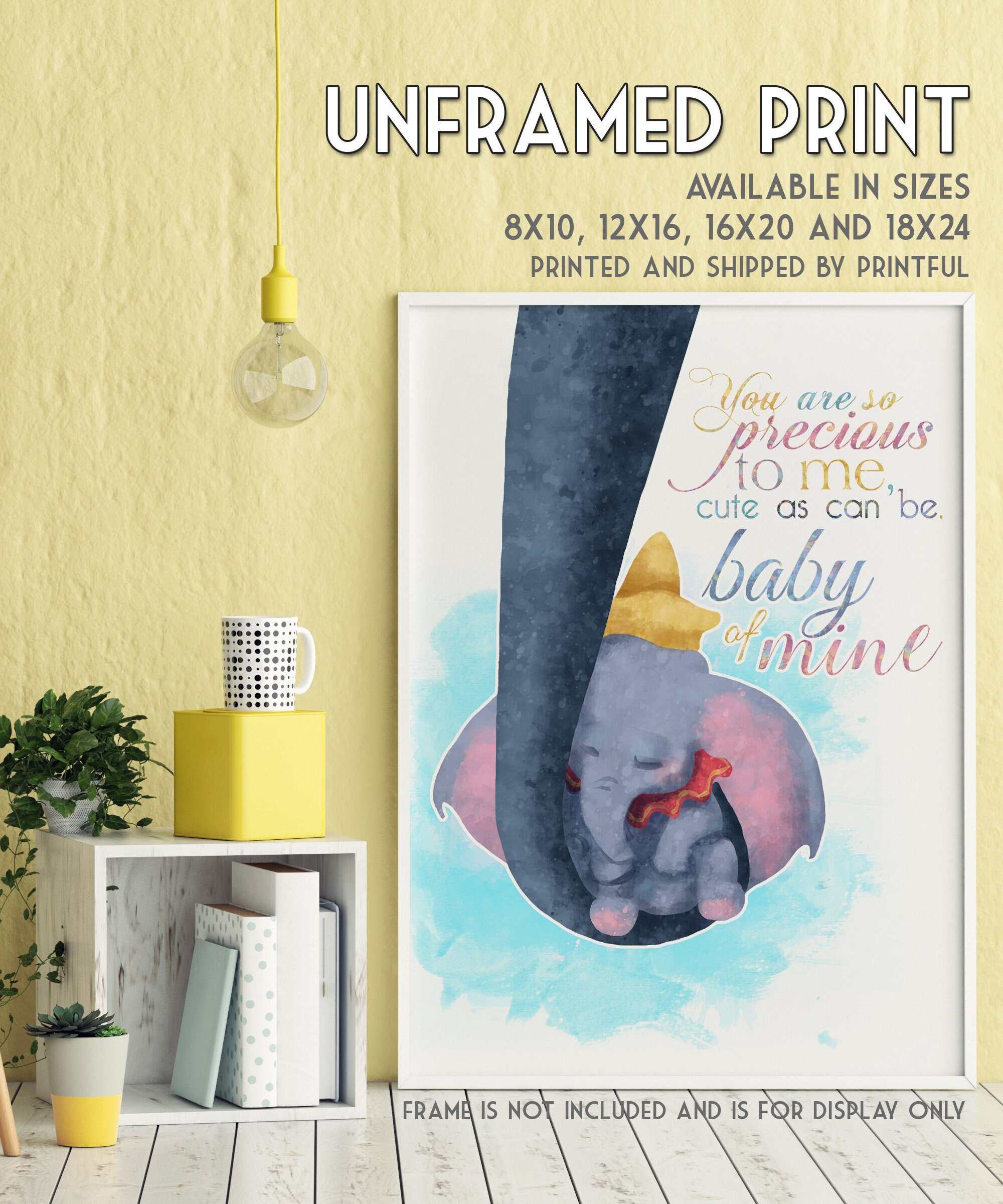 Dumbo Baby Of Mine Poster