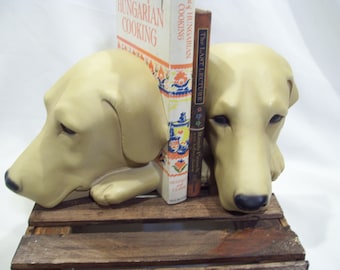 Dog bookends | Etsy