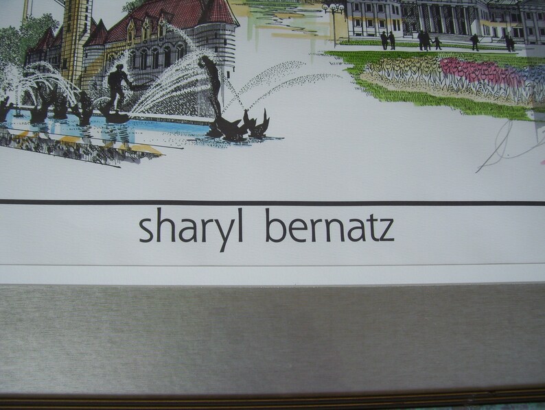 St Louis Sharyl Bernatz MO LARGE Print Saint Louis Print - Etsy