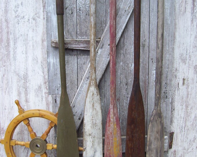 Oar Wall Decor Decorative Oar 4 1/2ft Painted Oar Nautical - Etsy