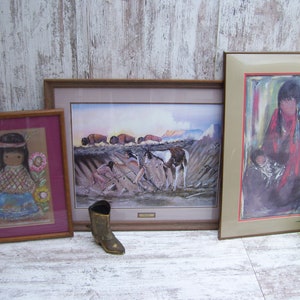 First Hunt Paha Ska Native American Art Sioux Buffalo - Etsy