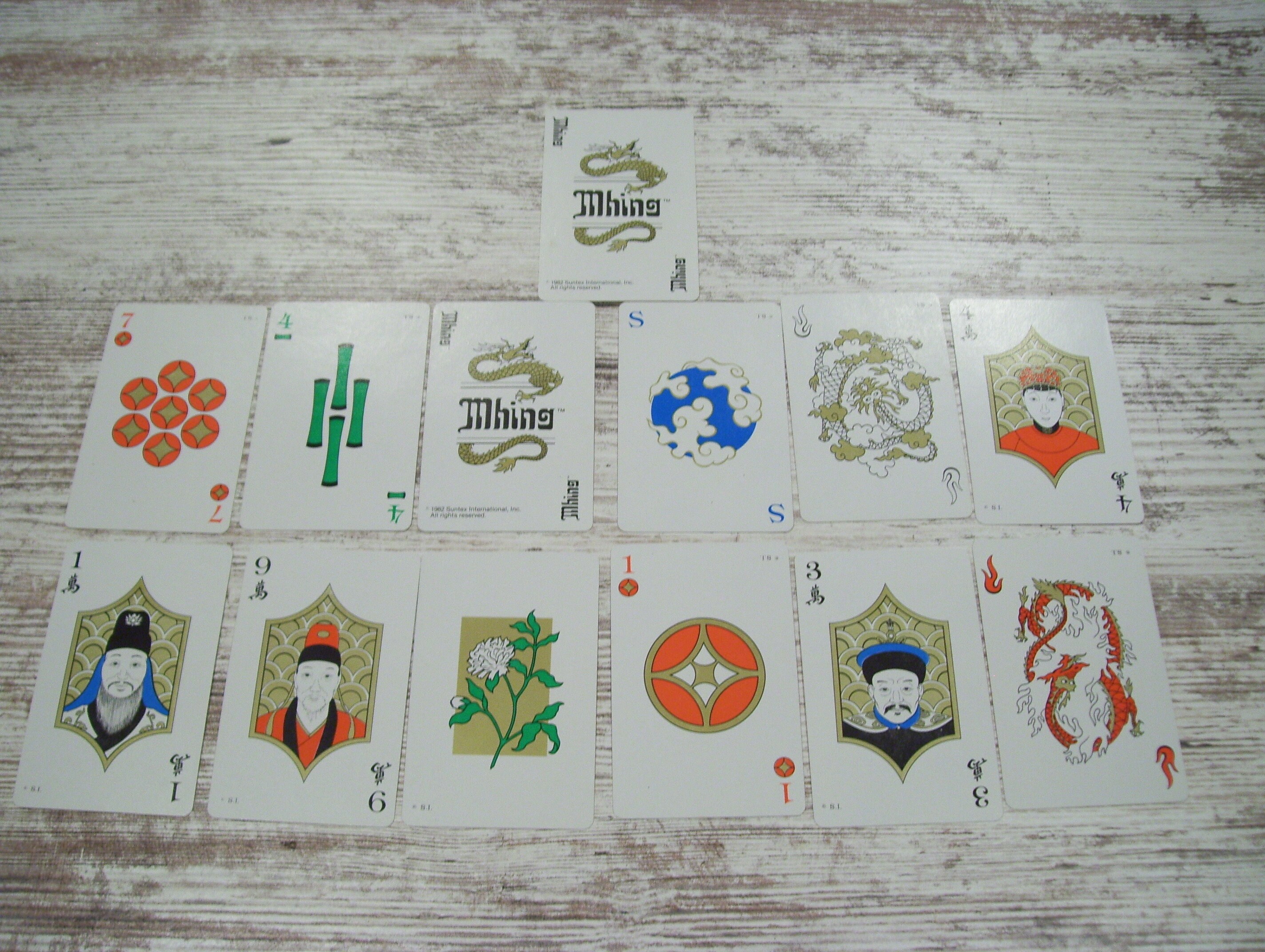 Toys & Games 3069 - Complete MahJongg Mhing Card Game Card Games Games ...