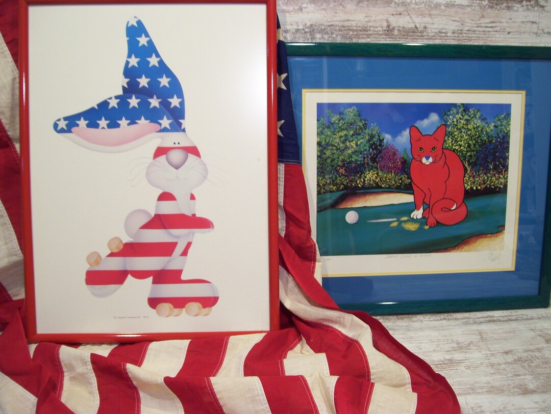 Jim Tweedy Red Cat Charlie Scores A Birdie Signed Numbered OR Americana ...