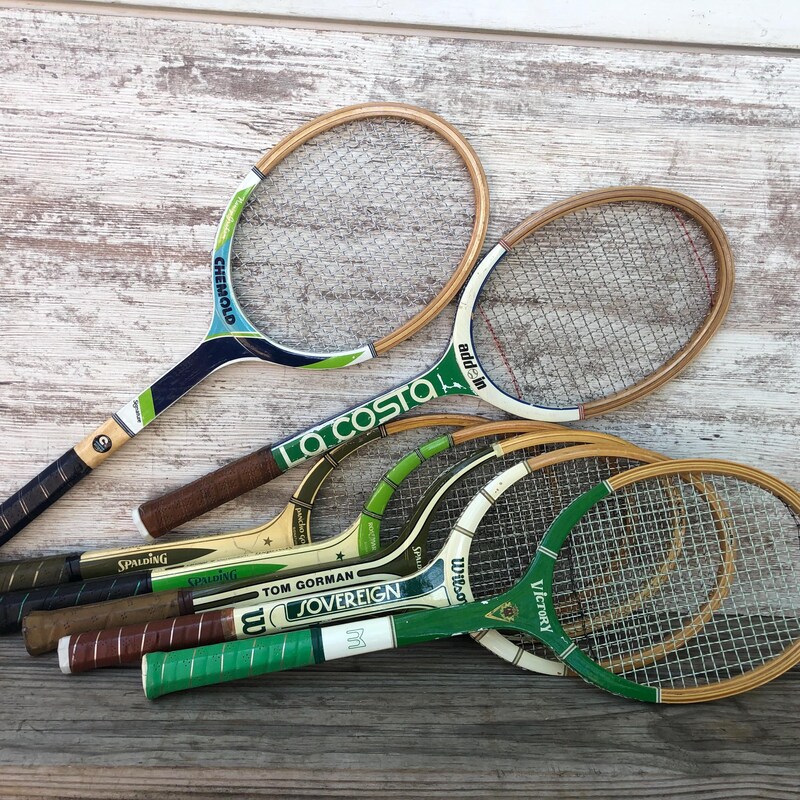 Wooden Tennis Racket - Etsy