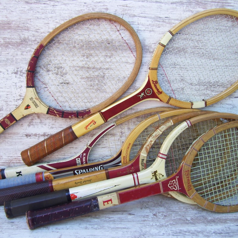 Wooden Tennis Racket - Etsy