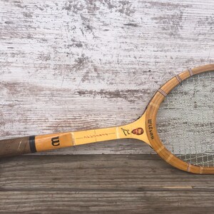 Wood Tennis Rackets Wright and Ditson Trophy Spalding Pancho Gonzales ...