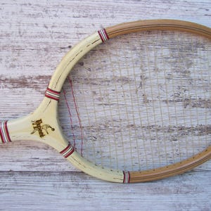 Wood Tennis Rackets Wright and Ditson Trophy Spalding World ...