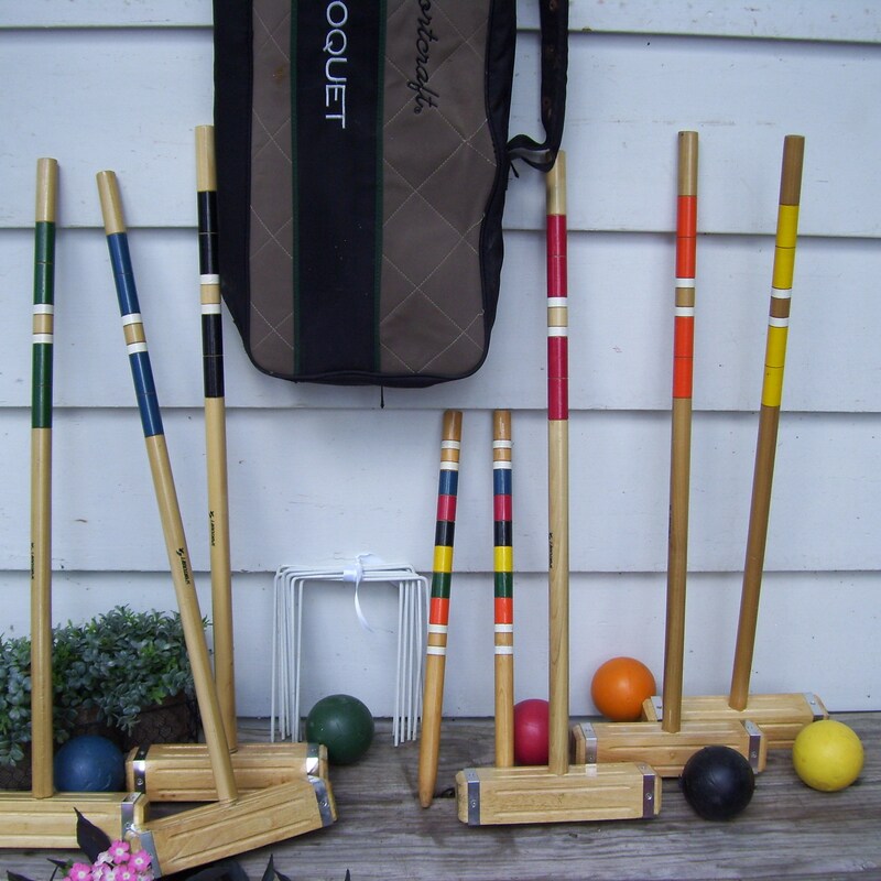 Croquet Set - Etsy
