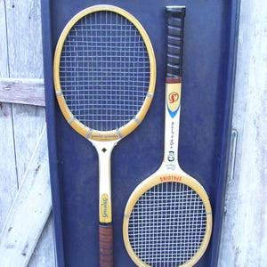 Wood Tennis Rackets Wilson Jack Kramer Cup Spalding Pancho Gonzales ...