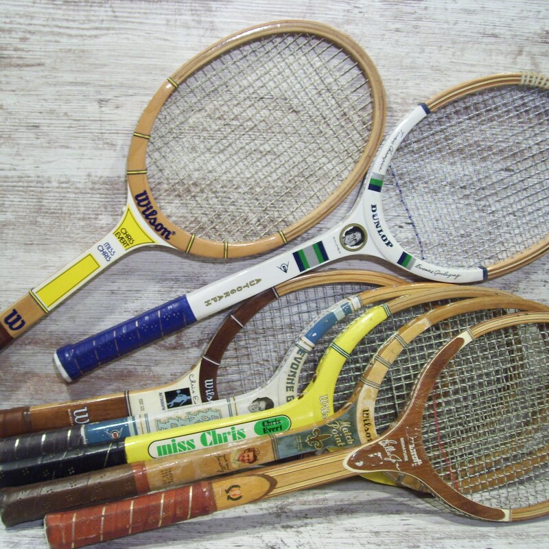 Wooden Tennis Racket - Etsy