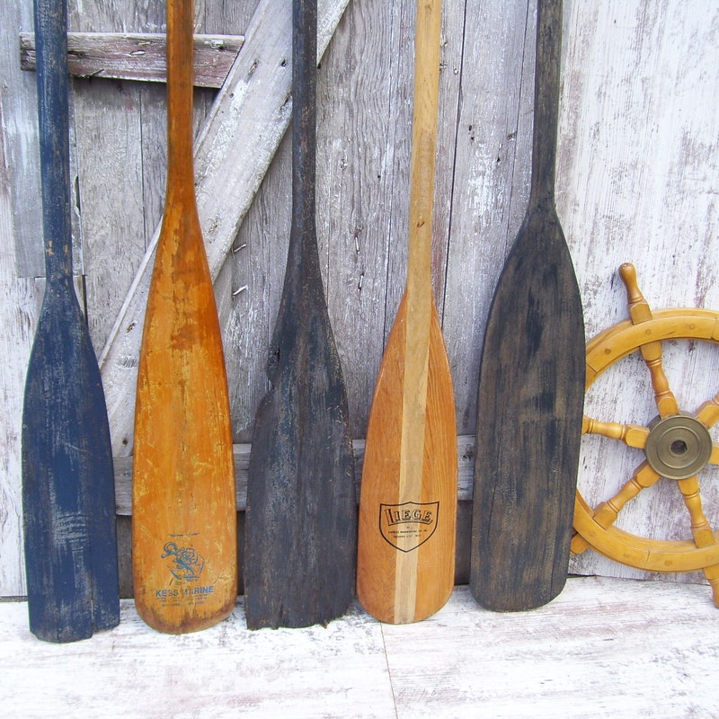 Wooden Oars - Etsy