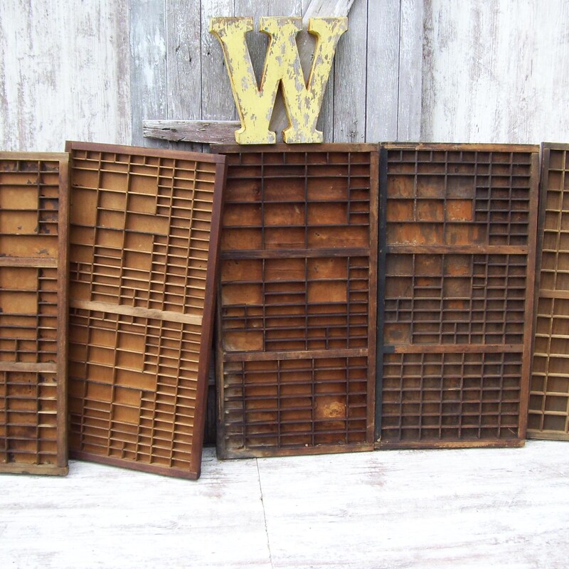 Letterpress Tray - Etsy