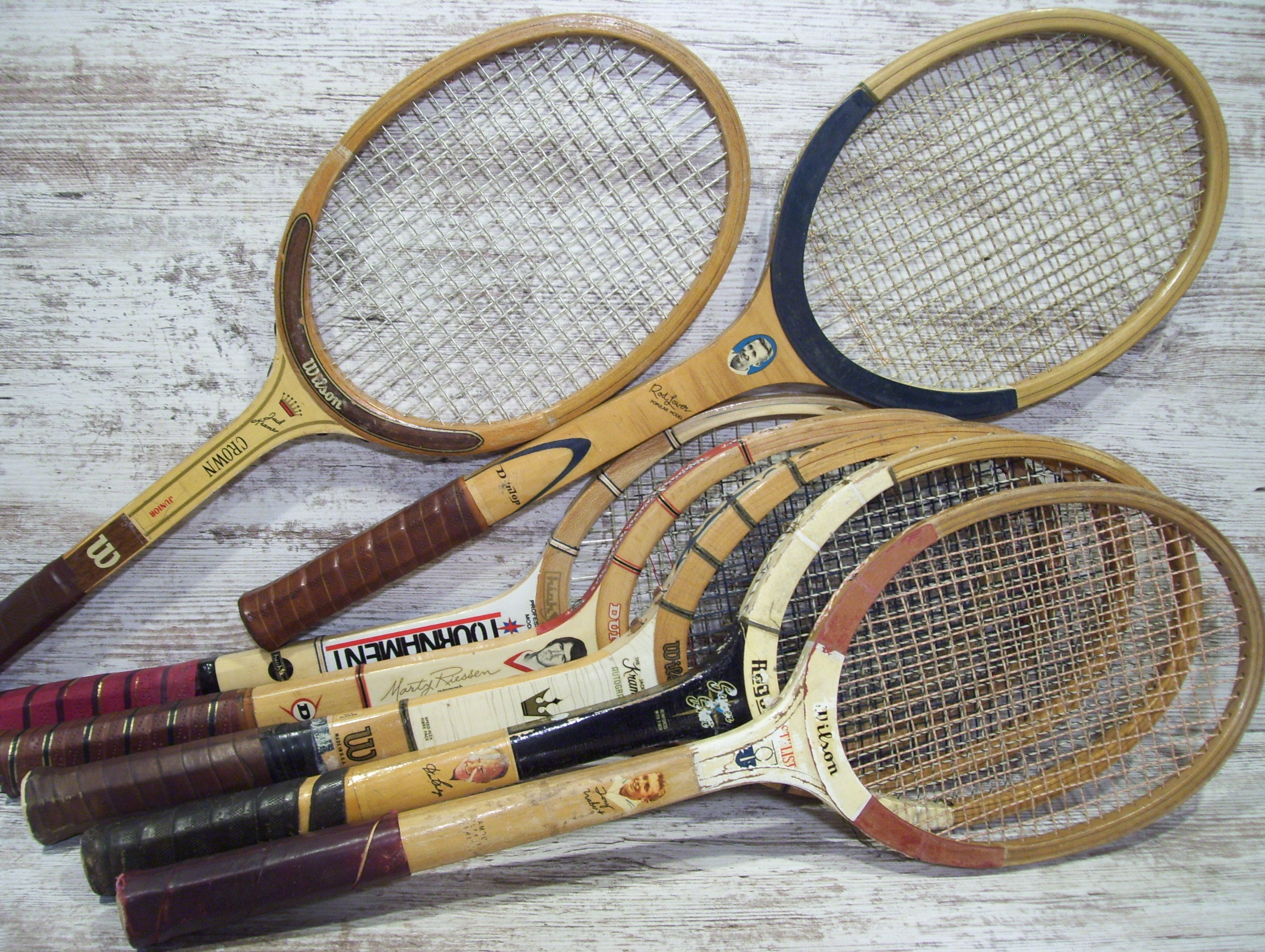 Rod Laver Tennis Racket