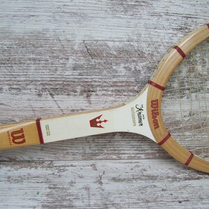 Wood Tennis Racket Wilson Jack Kramer Pancho Gonzales Spalding Head ...