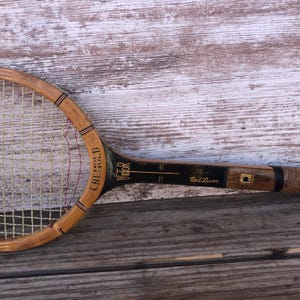 Wood Tennis Rackets Wilson Jimmy Connors Cliff Richey Spalding Fred ...