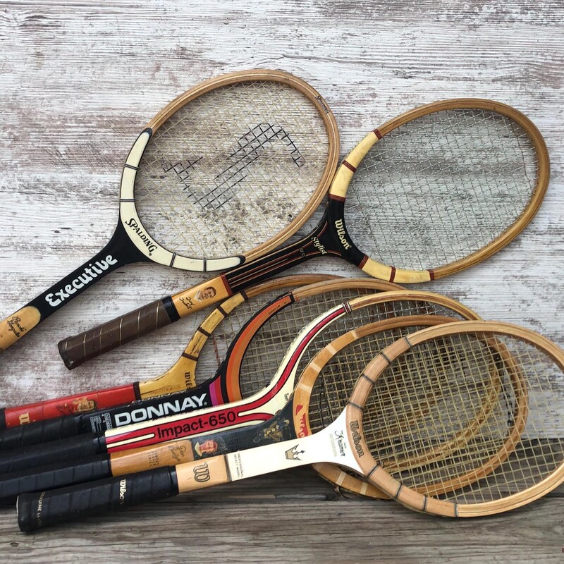 Wooden Tennis Racket - Etsy