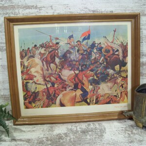 Custer's Last Stand Hugh Charles Mcbarron Battle of Little Big Horn ...