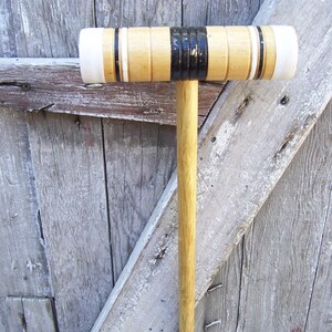 Vintage Wood Croquet Mallet Cosplay Heathers Sportcraft South Bend Lawn ...