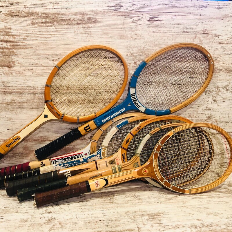Wooden Tennis Racket - Etsy