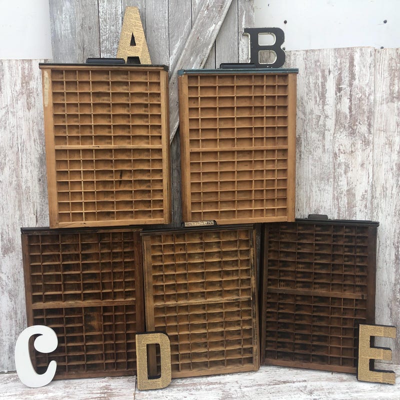 Typeset Drawer - Etsy
