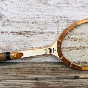 Wood Tennis Rackets Wilson Jimmy Connors Cliff Richey Spalding Fred ...