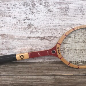 Wood Tennis Rackets Wright and Ditson Trophy Spalding Pancho Gonzales ...