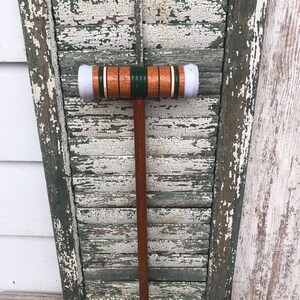 Vintage Wood Croquet Mallet Cosplay Heathers Sportcraft South Bend Lawn ...