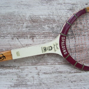 Wood Tennis Racket Wilson Jack Kramer Pancho Gonzales Spalding Head ...