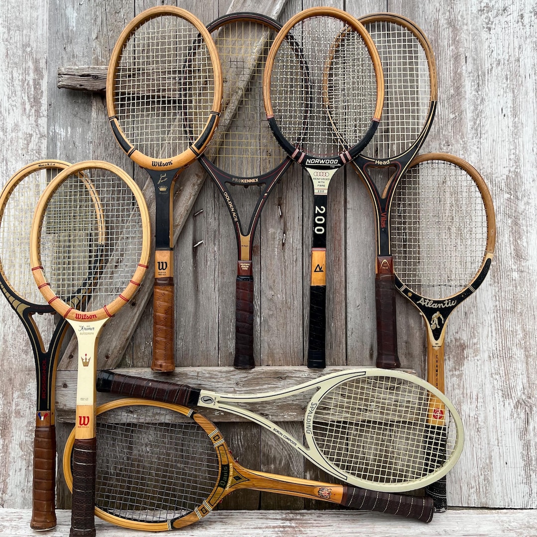 Vintage Wood Tennis Racket Wilson Jack Kramer Pro Kennex Jose Luis ...