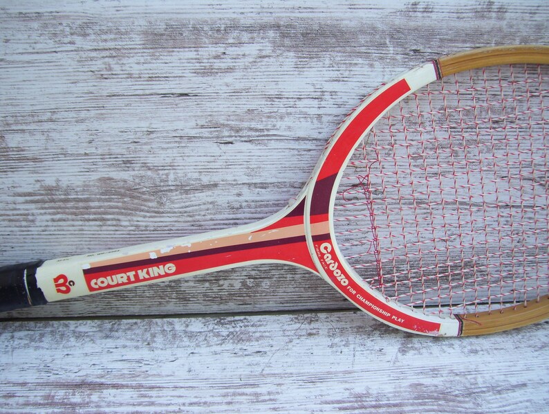 Wood Tennis Rackets Wilson Pancho Gonzales Don Budge Cardozo - Etsy
