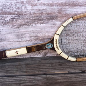 Wood Tennis Rackets Wilson Jimmy Connors Cliff Richey Spalding Fred ...